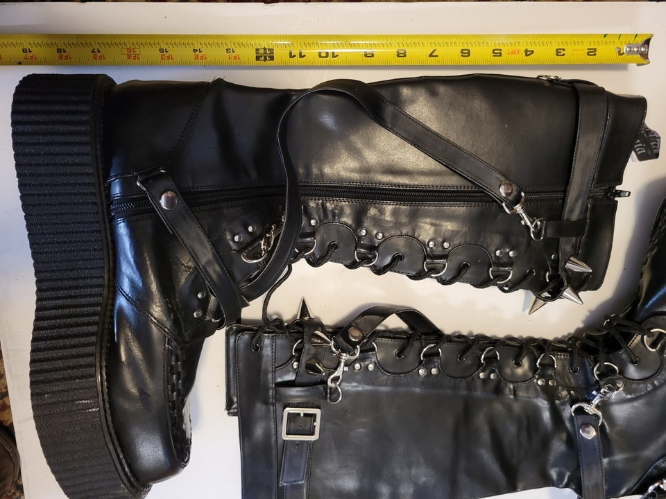 KISS Gene Simmons DEMON Halloween Costume Demonia Boots Guitar cosplay ...