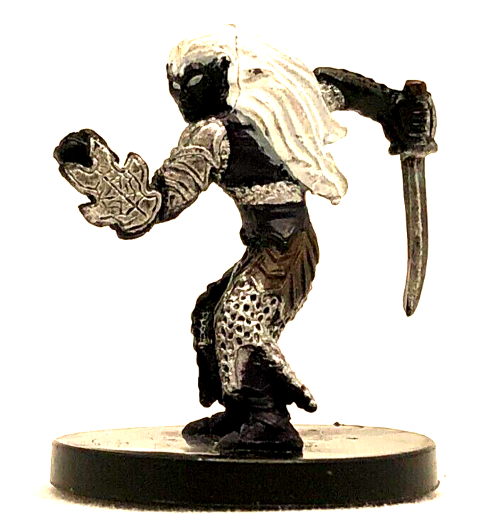 Drow Fighter #45 Giants of Legend Dungeons & Dragons Miniature | eBay