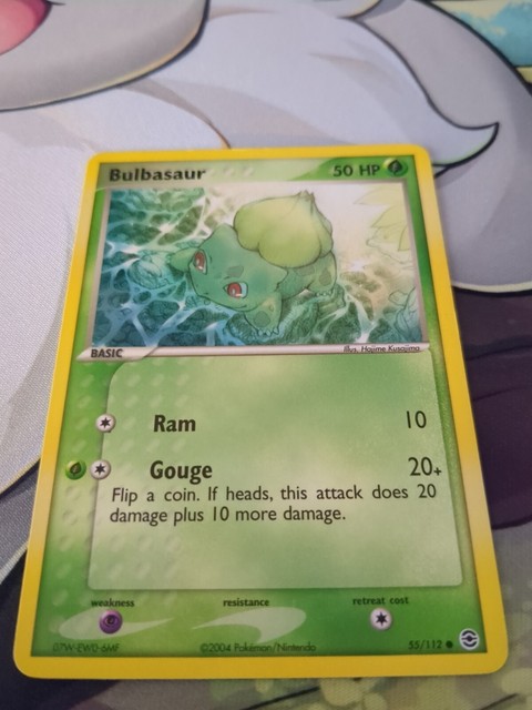 Pokémon TCG Bulbasaur EX FireRed & LeafGreen 55 Regular Common for sale ...