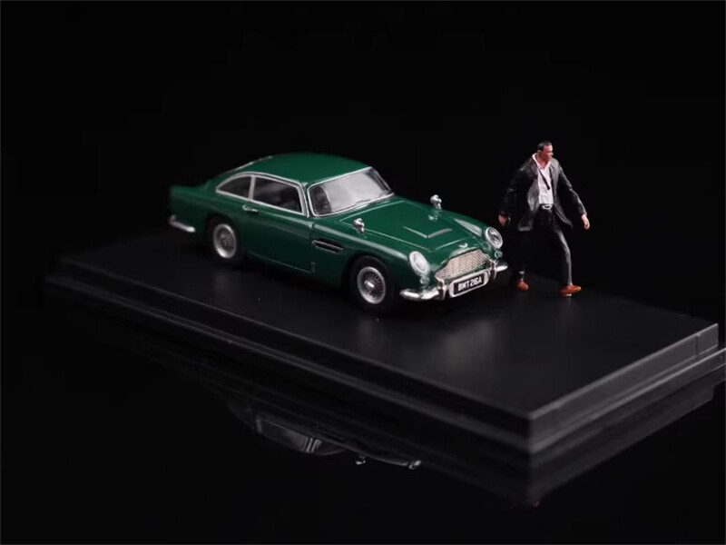 DCM 1:64 DB5 with figure Green Diecast Model Car | eBay