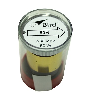 Bird 43 Wattmeter Element 50H 2-30 MHz 50 Watts - New | eBay