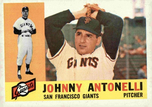 1960 Topps #80 Johnny Antonelli | eBay
