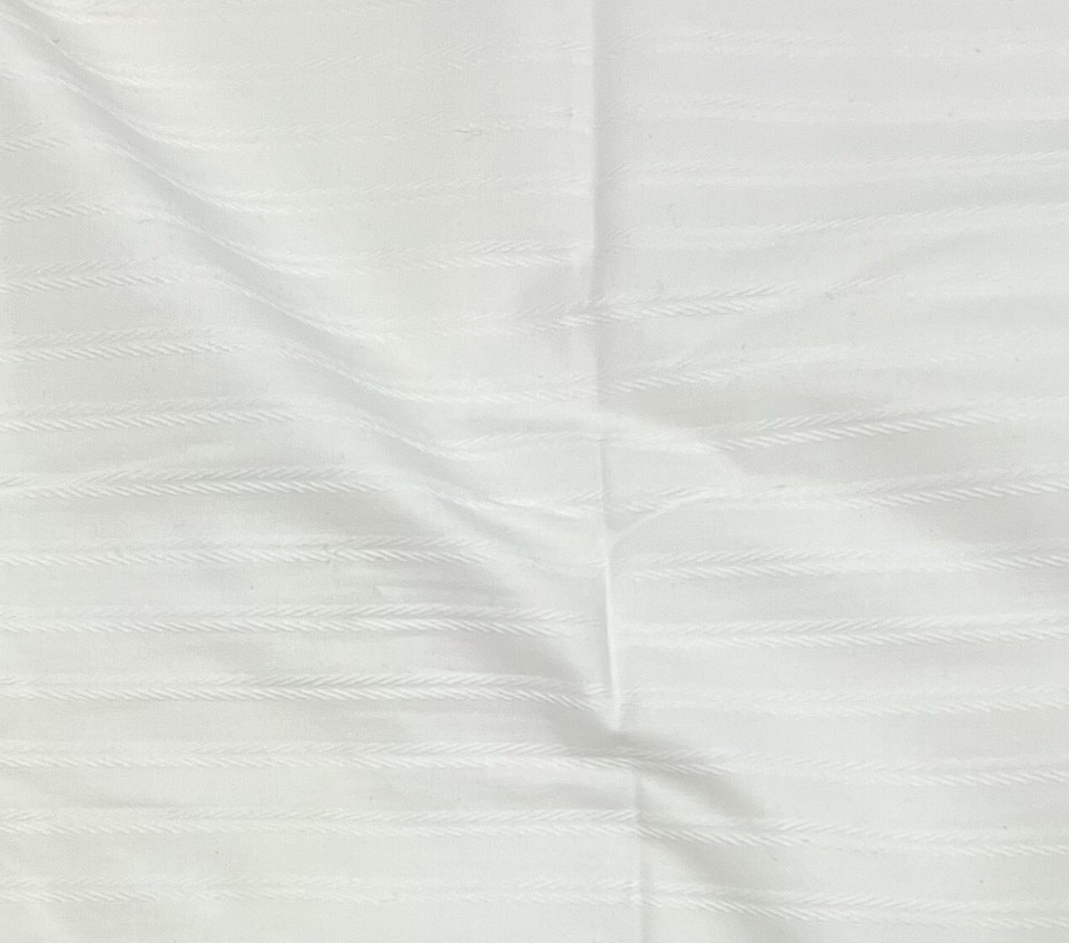 Ivory Strip Brocade Fabric 45” Width Sold By Yard | eBay