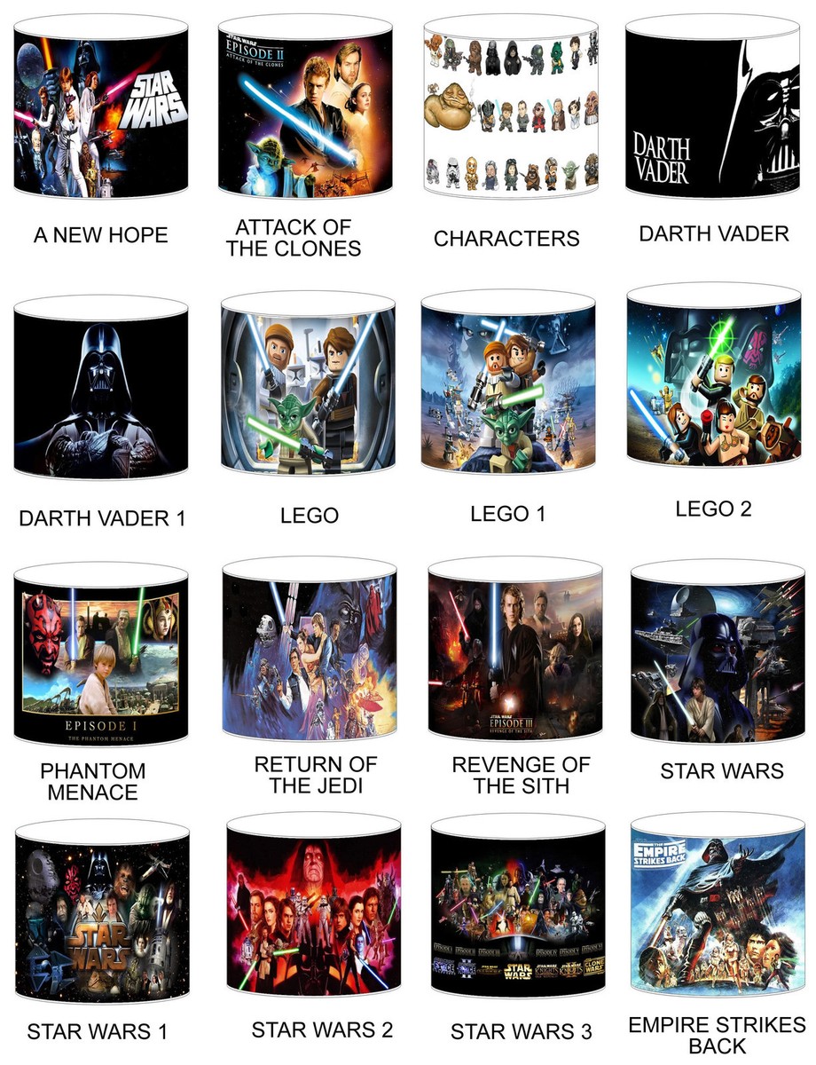 Star Wars Ceiling Light Shade | Shelly Lighting