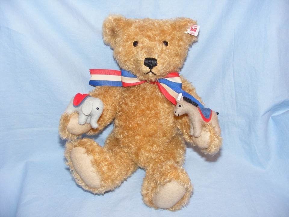 Steiff Great American Unity Bear 684104 USA Presidential EIection Only ...