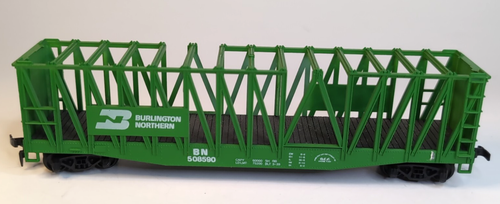 AHM - Flat Freight Container Car "BURLINGTON NORTHERN" HO | eBay