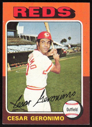1975 Topps #41 Cesar Geronimo - $1 SHIPPING (JB4) | eBay
