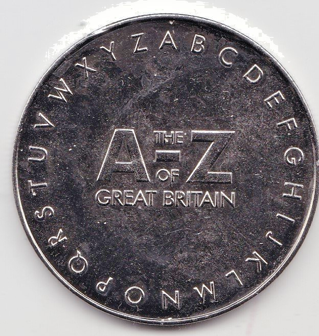 2018 Ten-Pence A-Z Completer Medal Circulated | eBay UK