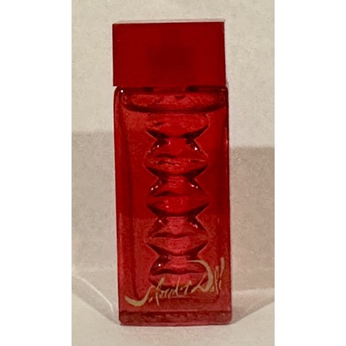 Salvador Dali Ruby Lips Eau de Toilette Mini Splash 3.5ml (.12oz ...