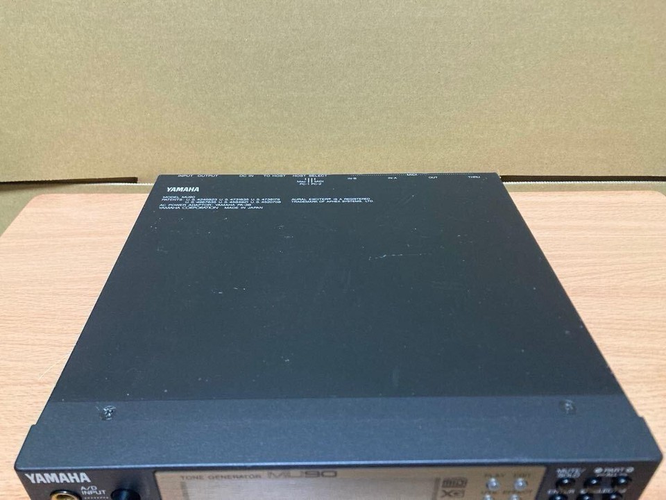 Yamaha MU90 Tone Generator DTM Midi Sound Module Good Tested Condition ...