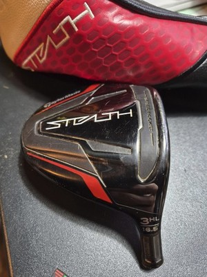 Taylor Made Stealth 3-wood HL 16.5* head only with headcover right ...