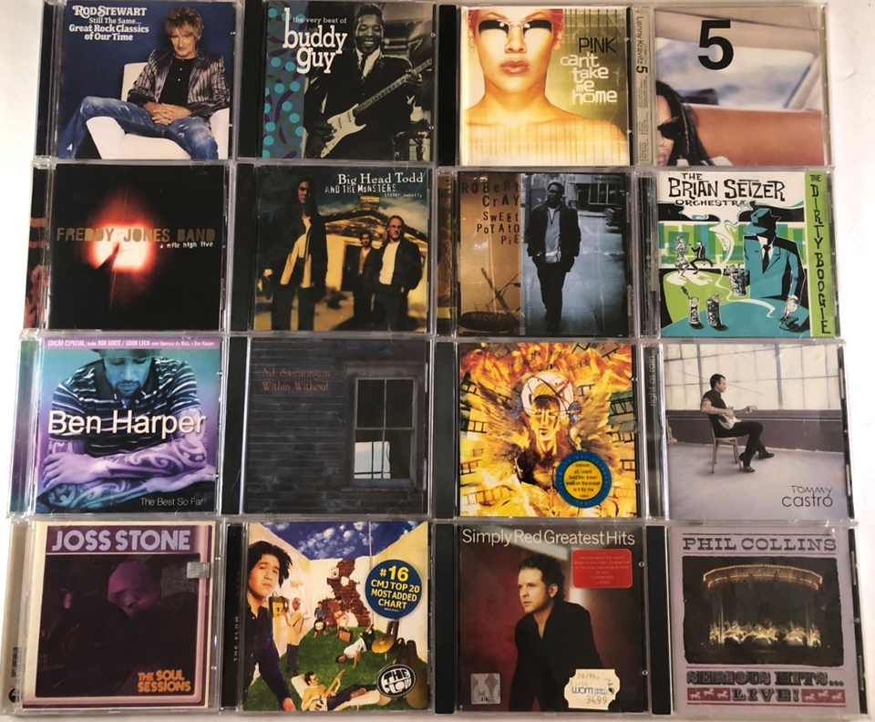 CD's Pick Choose your own-LOT #18P-Country, Rock, Rap, R&B-Combined S/H ...