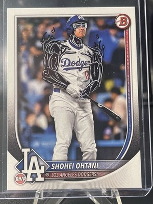 2025 Topps Bowman Baseball Cyborg Shohei Ohtani Custom Art 1/1 | eBay