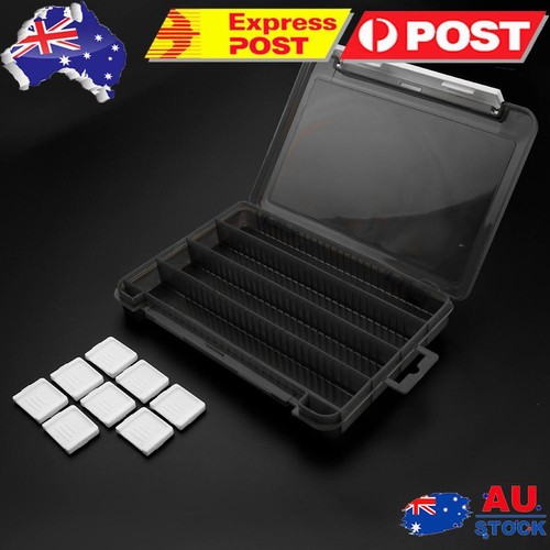 Fishing Tackle Box with Removable Baffle Fishing Hook Storage Case ...