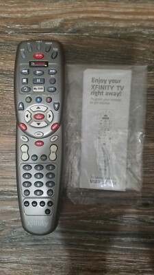 Xfinity Cable Box 3 Device Universal Remote Control Dark Gray Great ...