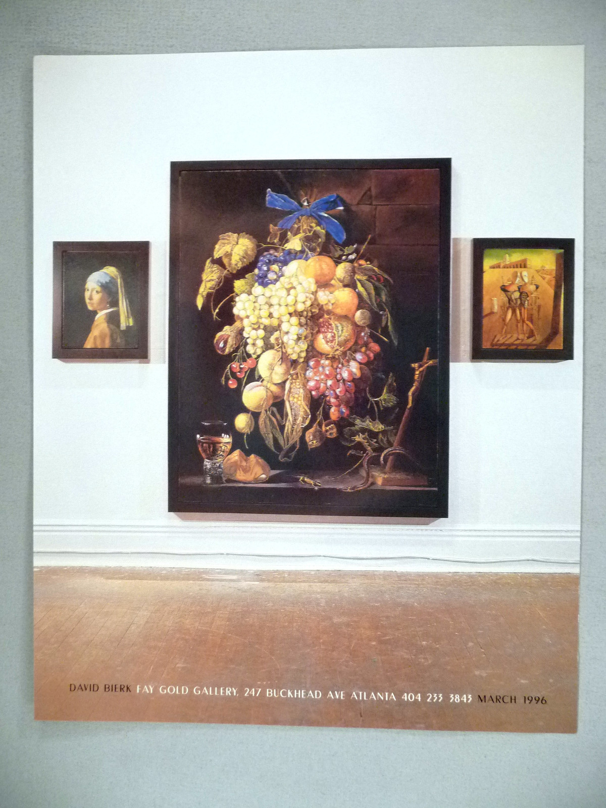 David Bierk Art Gallery Exhibit PRINT AD - 1996 | eBay