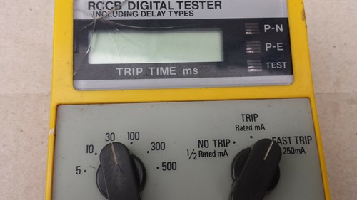 Clipsal Digital RCD Tester With Digital Readout Model:486D | eBay UK