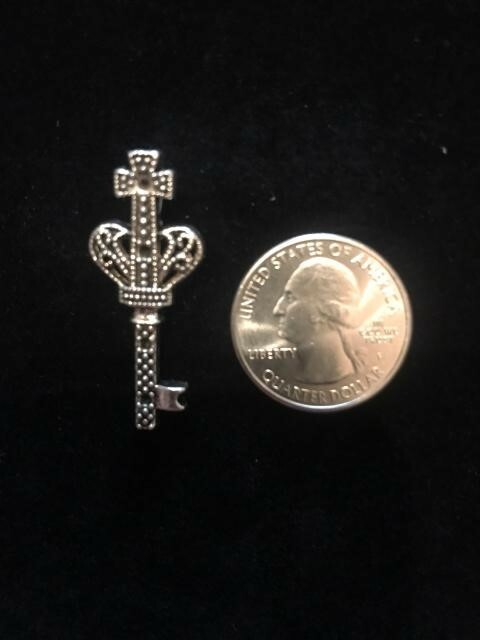 Crown and Cross Key Pendant | eBay