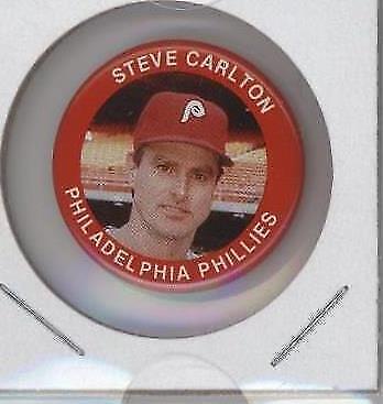 1984 Fun Foods Buttons - Steve Carlton #30 for sale online | eBay
