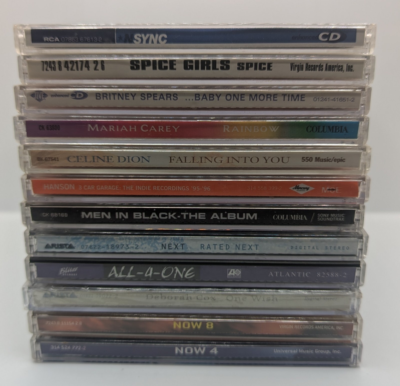 Mixed Lot Of 12 90s & Early 2000s CDs Brittany Spears, NSYNC, Next ...