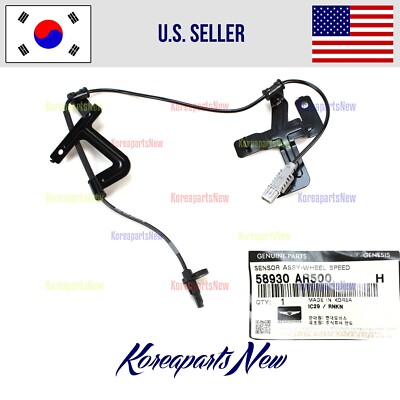 ABS Wheel Speed Sensor FRONT Left DRIVER 58930AR500 ⭐OEM⭐ Genesis GV70 ...