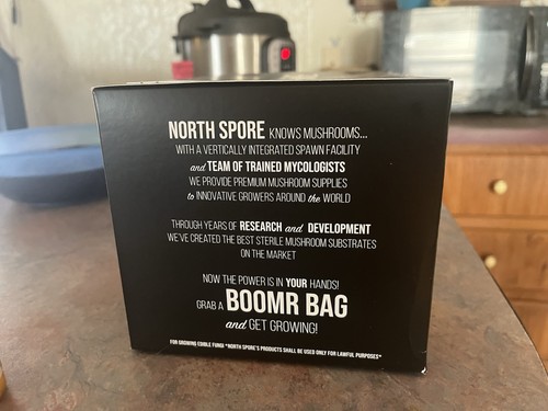 Boomer Bag 5 LBS Sterilized Compost Bulk Mushroom Substrate Grow Kit ...