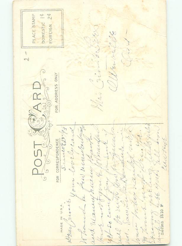 Divided-Back BIRDS SCENE Pretty Postcard : make an offer AA9288 | eBay