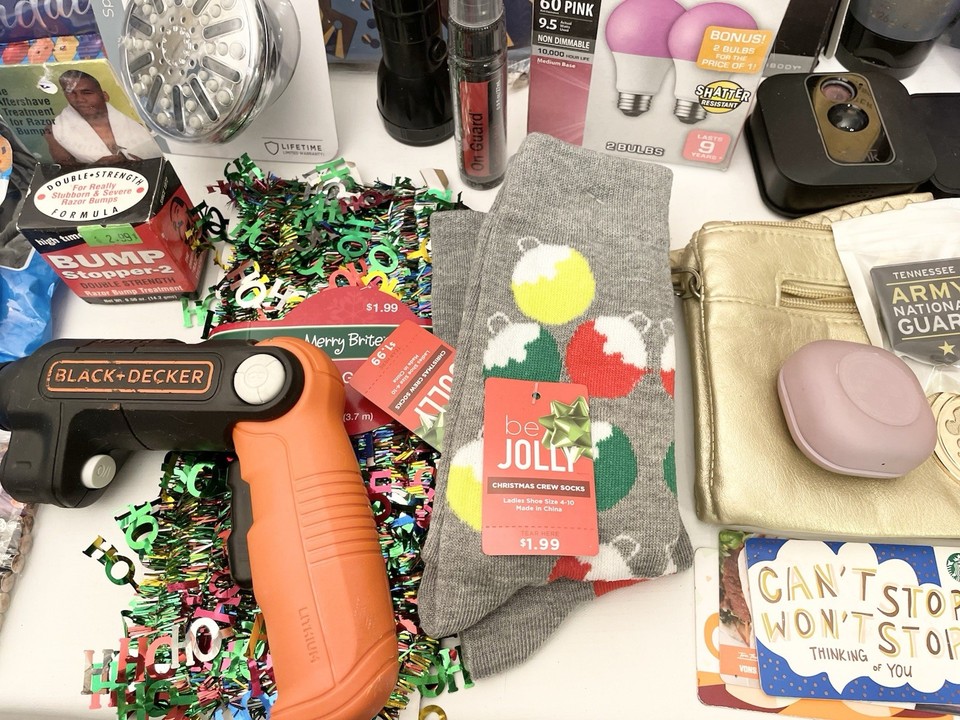 (55) HUGE Lot JUNK DRAWER Items Blink Octaprime Black Decker SONY ...