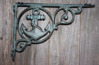 NAUTICAL Anchor Shelf Bracket,Mariners decor,beach decor,boats, gifts B ...