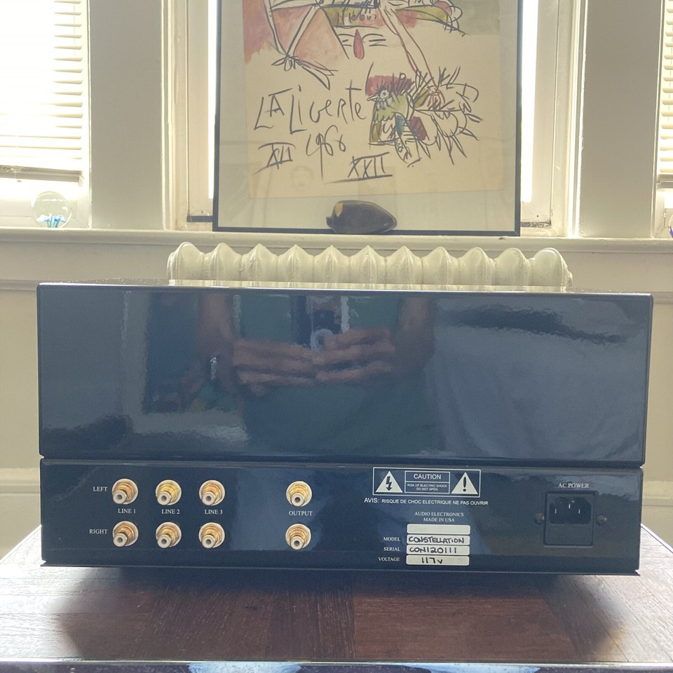 Constellation Tube Preamp 6SN7 tube Class-A triode By CARY AUDIO USA ...