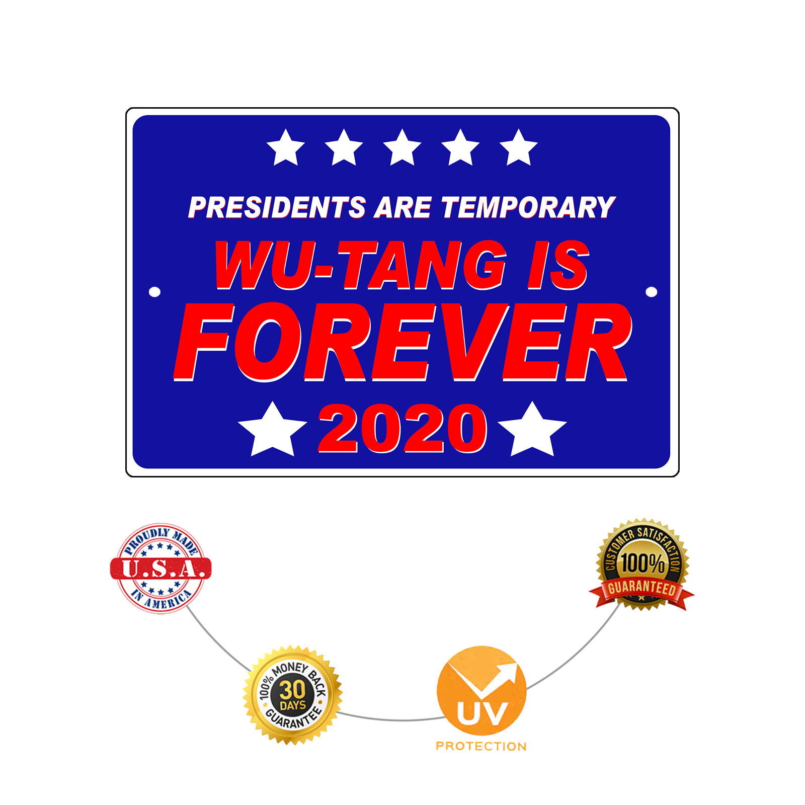 Presidents Are Temporary Wu-Tang Is Forever 2020 Aluminum Metal Sign | eBay