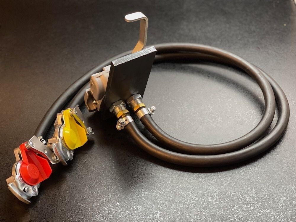 Duomatic Umrüstsatz Adapter Schlepper Duo-Matic Wabco Zweikreis ...