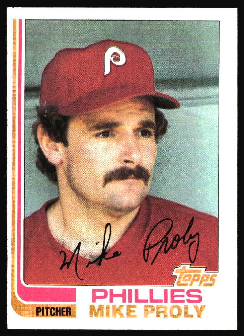 1982 Topps Mike Proly #183 Philadelphia Phillies | eBay