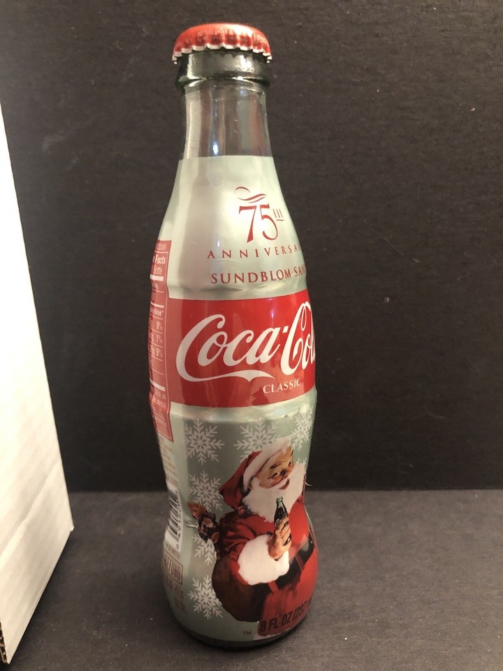 Vintage 2007 Coca-Cola Coke Sundblom Christmas Santa 75th Anniversary ...