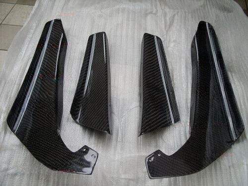 Carbon Fiber Front Canards 4pcs For 99-02 Nissan Skyline R34 GTR Stock ...