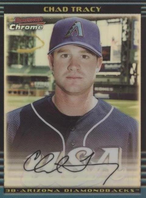 2002 Bowman Chrome Draft Picks & Prospects - Chad Tracy #BDP134 ...