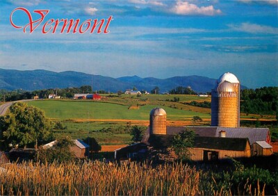 Postcard Picturesque Champlain Valley, Vermont | eBay