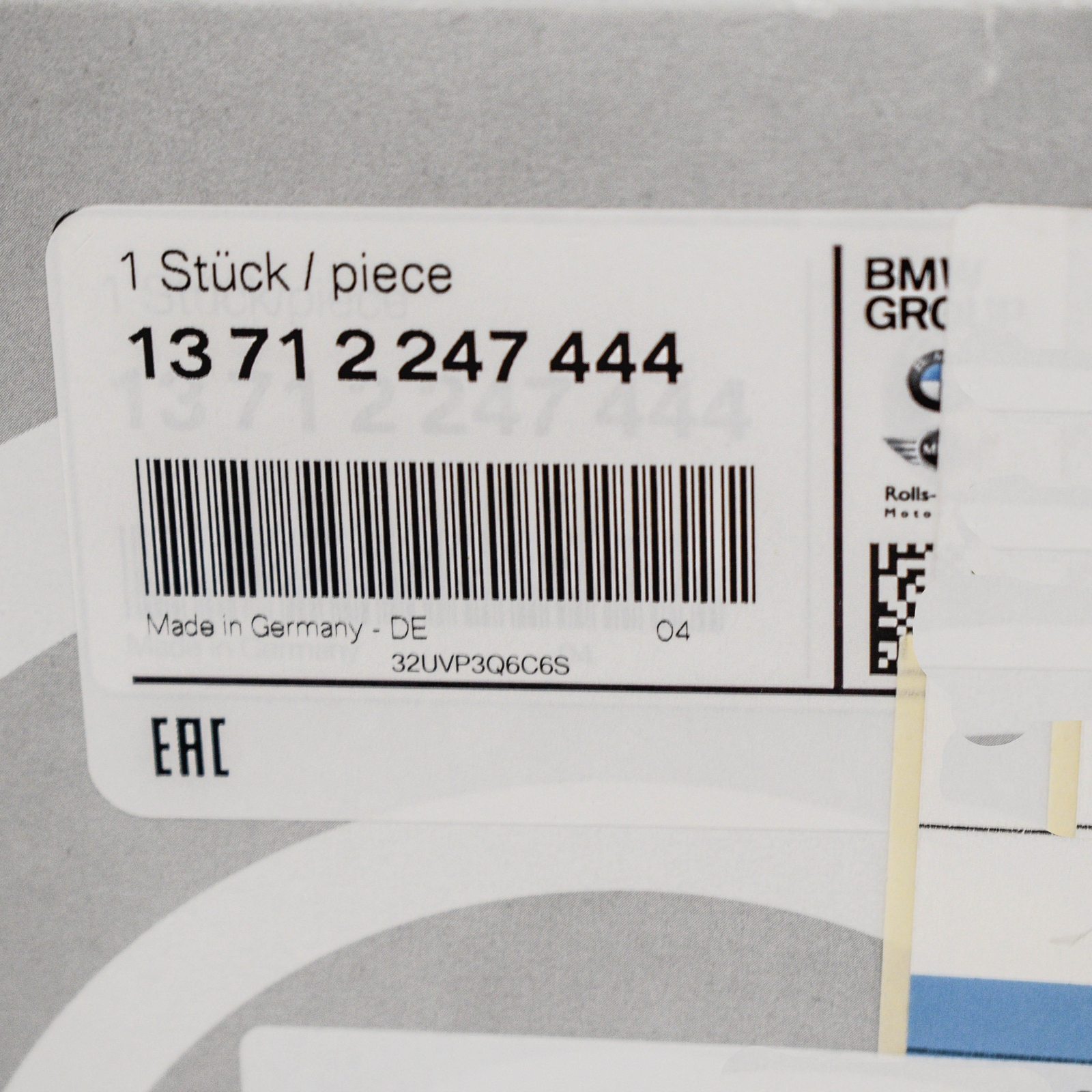 BMW X5 E53 E90 E91 E46 E60 Luftfilterelement 13712247444 2247444 Neu ...