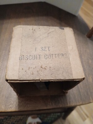 Antique Biscuit Cutters | eBay