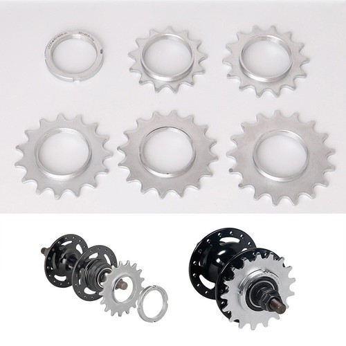 Track Bike Cog Lock Ring Premium Quality 13T14T18T Sprocket for 1/8 ...