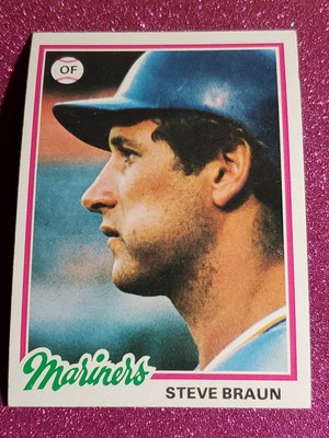 1978 Topps Steve Braun Seattle Mariners #42 | eBay