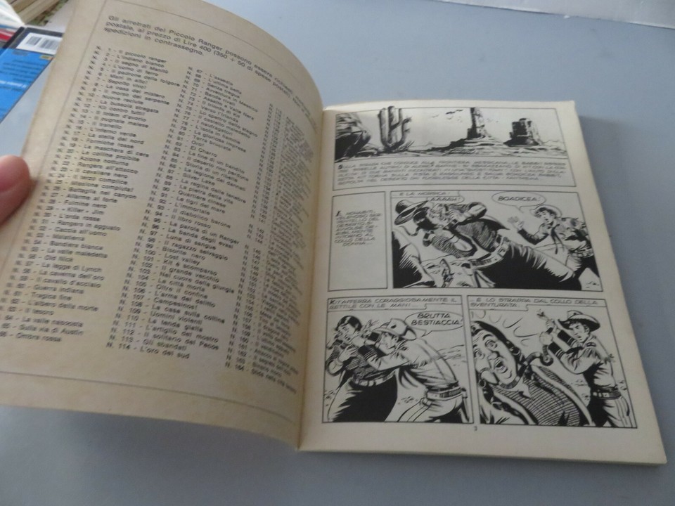 The Little Ranger No. 165 1977 Altamira Cowboy Comics Bonelli Vintage ...