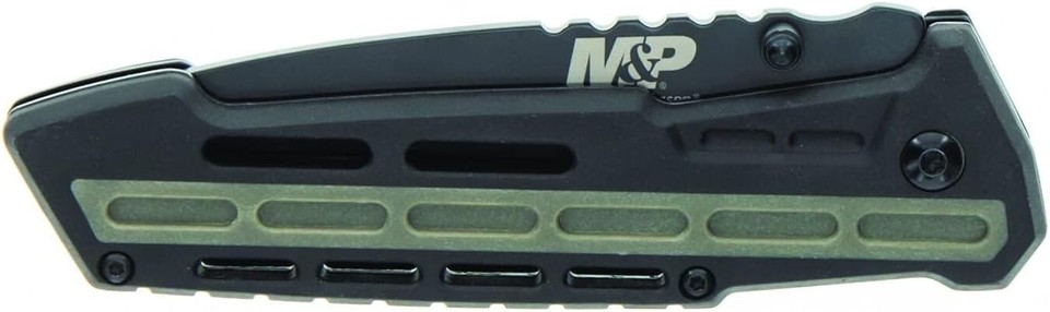 New Smith & Wesson M&P AR Overmold Serrated Tanto Blade Rubber Handle ...