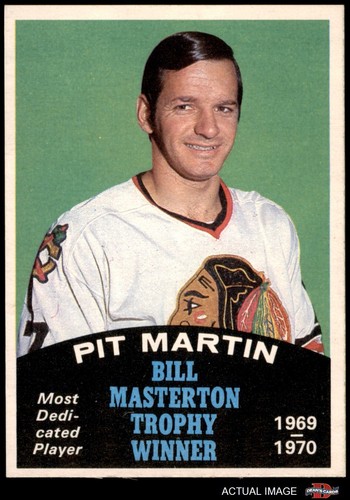1970 O-Pee-Chee #253 Pit Martin Masterton Trophy Blackhawks 7 - NM | eBay