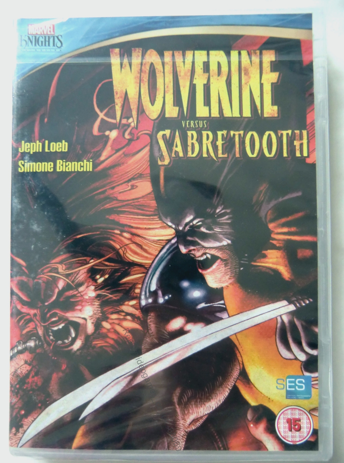 66069 DVD - Wolverine Versus Sabretooth [NEW / SEALED] MKD014 ...
