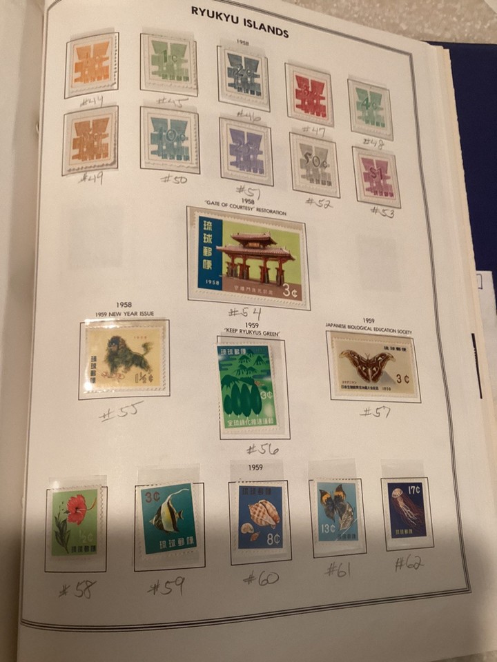 Ryukyu Islands Stamps. Almost Entire Collection. Excellent condition. See Pics | eBay