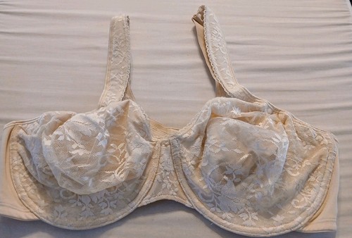 Playtex Womens Bra Size 44C Beige Lace Underwire Adjustable Strap 3 ...