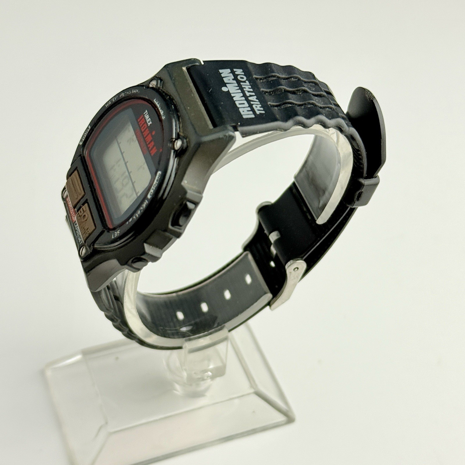 Vintage Timex Indiglo Ironman Triathlon Watch Dig Display 50 Lap Mod ...