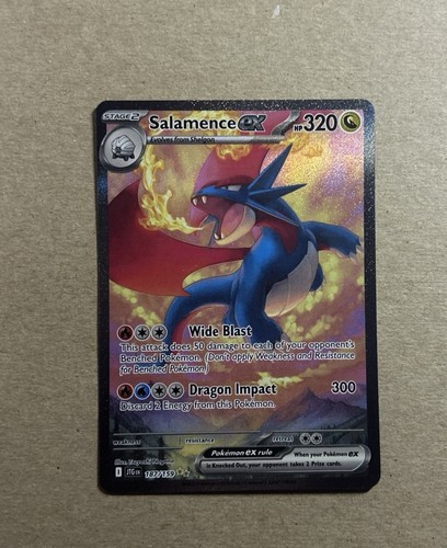 2025 Pokemon Journey Together Salamence Ex Card 187/159 | eBay
