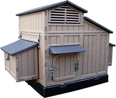 Formex Snap Lock Large Chicken Coop Hen House - 4-6 or 6-12 Bantams ...